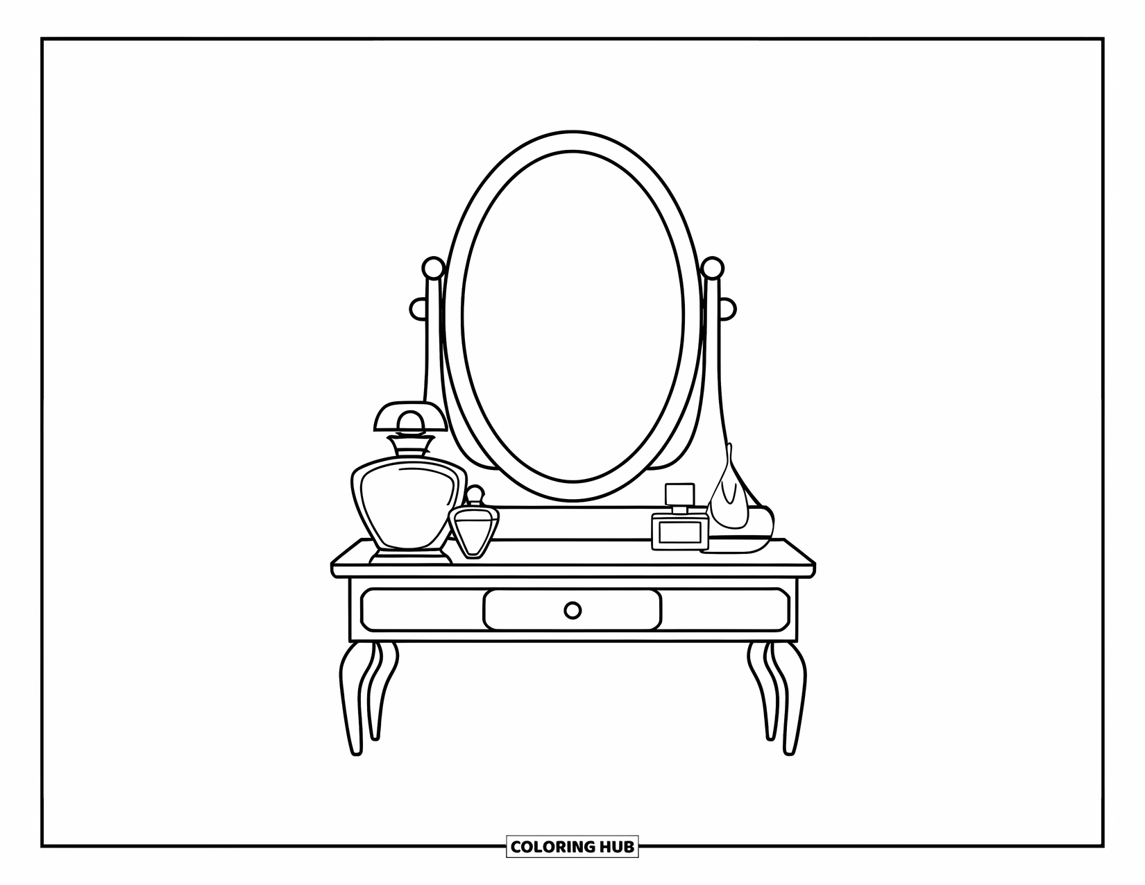 65+ Makeup Coloring Pages for Kids & Adults (Free Printable PDFs)