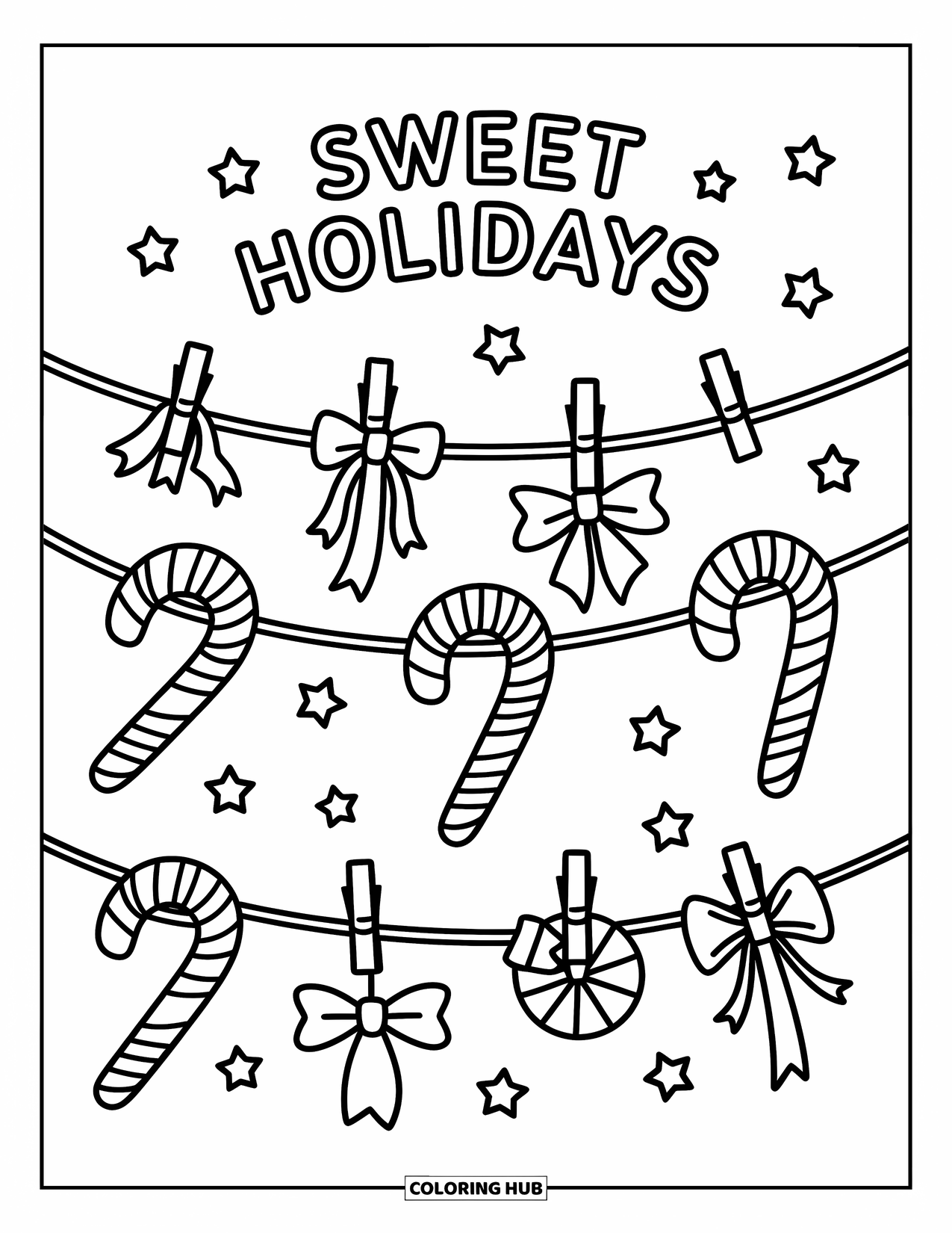 110+ Merry Christmas Coloring Pages for Kids & Adults (Free Printable PDFs)