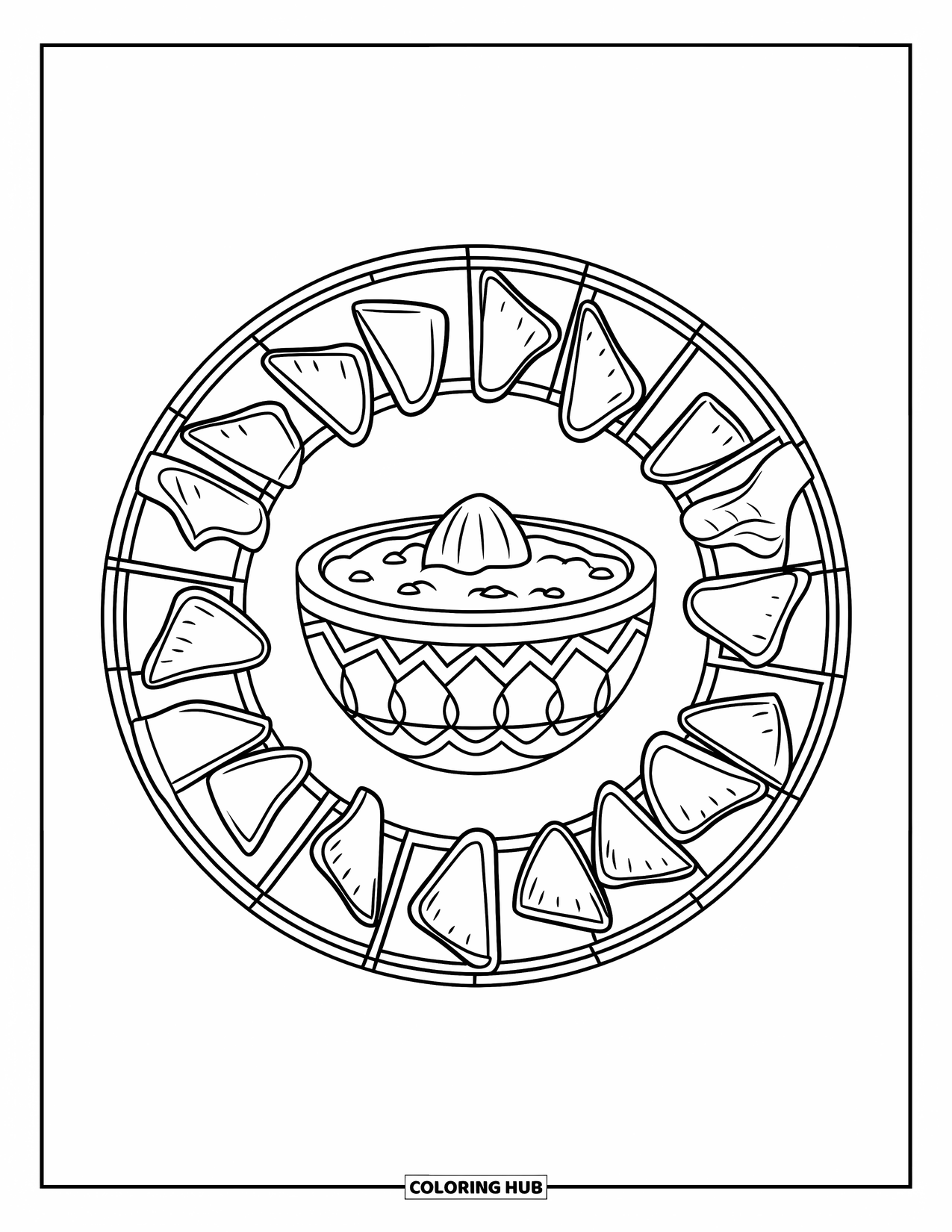 80+ Mexican Food Coloring Pages for Kids & Adults (Free Printable PDFs)