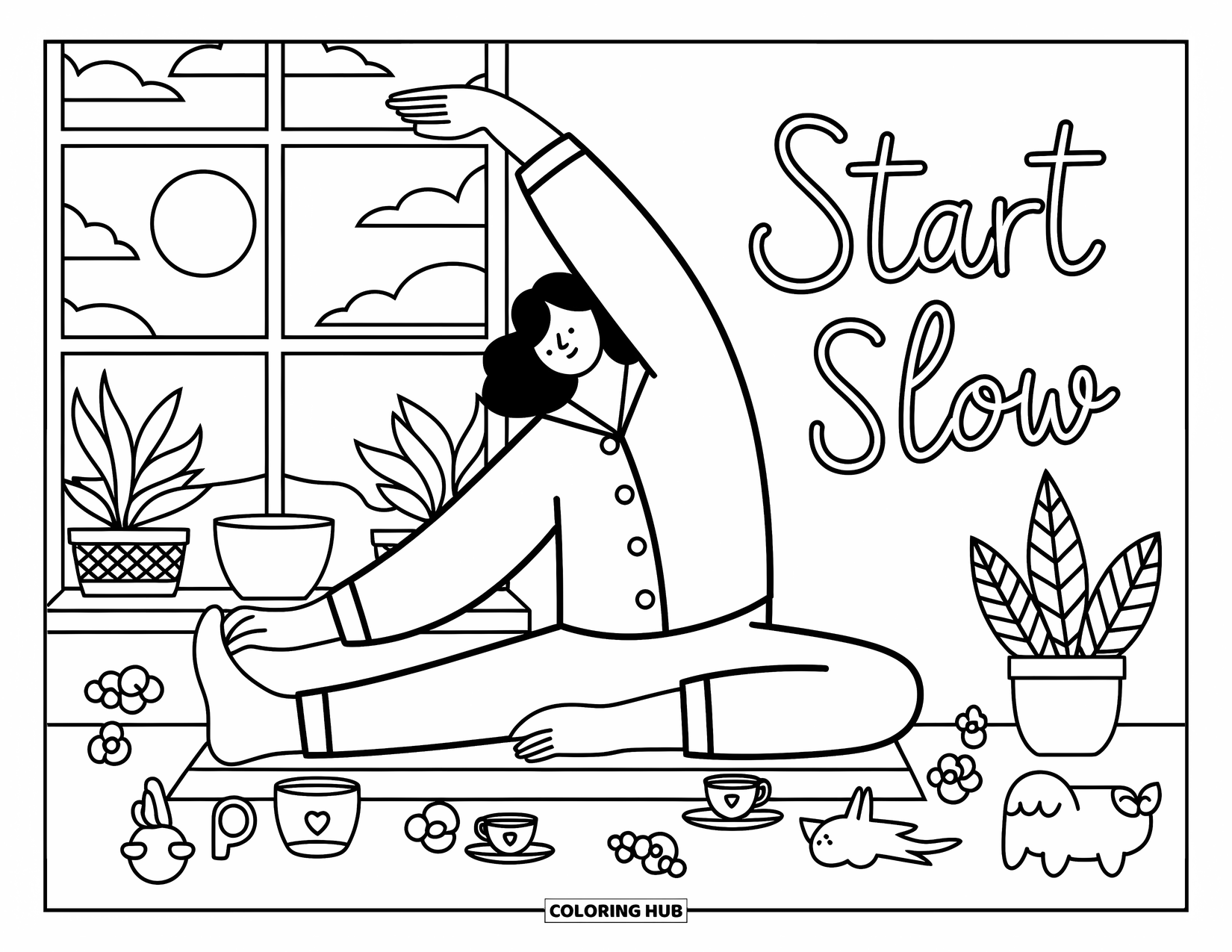120+ Mindfulness Coloring Pages for Kids & Adults (Free Printable PDFs)
