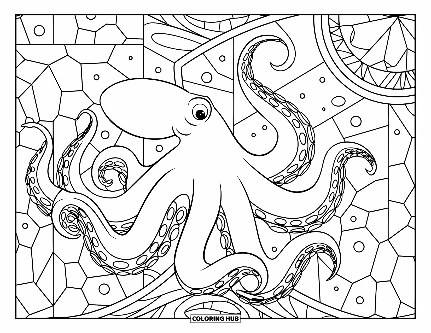 80+ Octopus Coloring Pages for Kids & Adults (Free Printable PDFs)