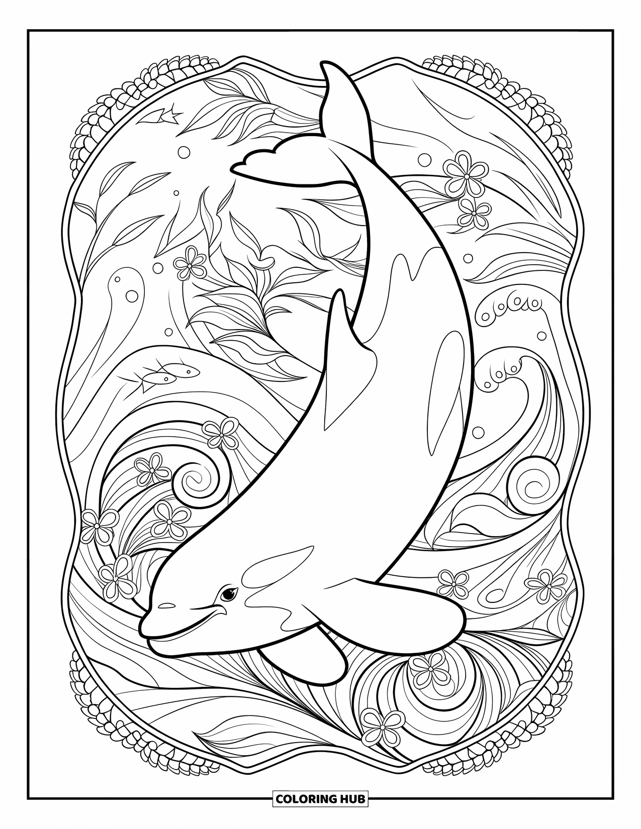 80+ Orca Coloring Pages for Kids & Adults (Free Printable PDFs)