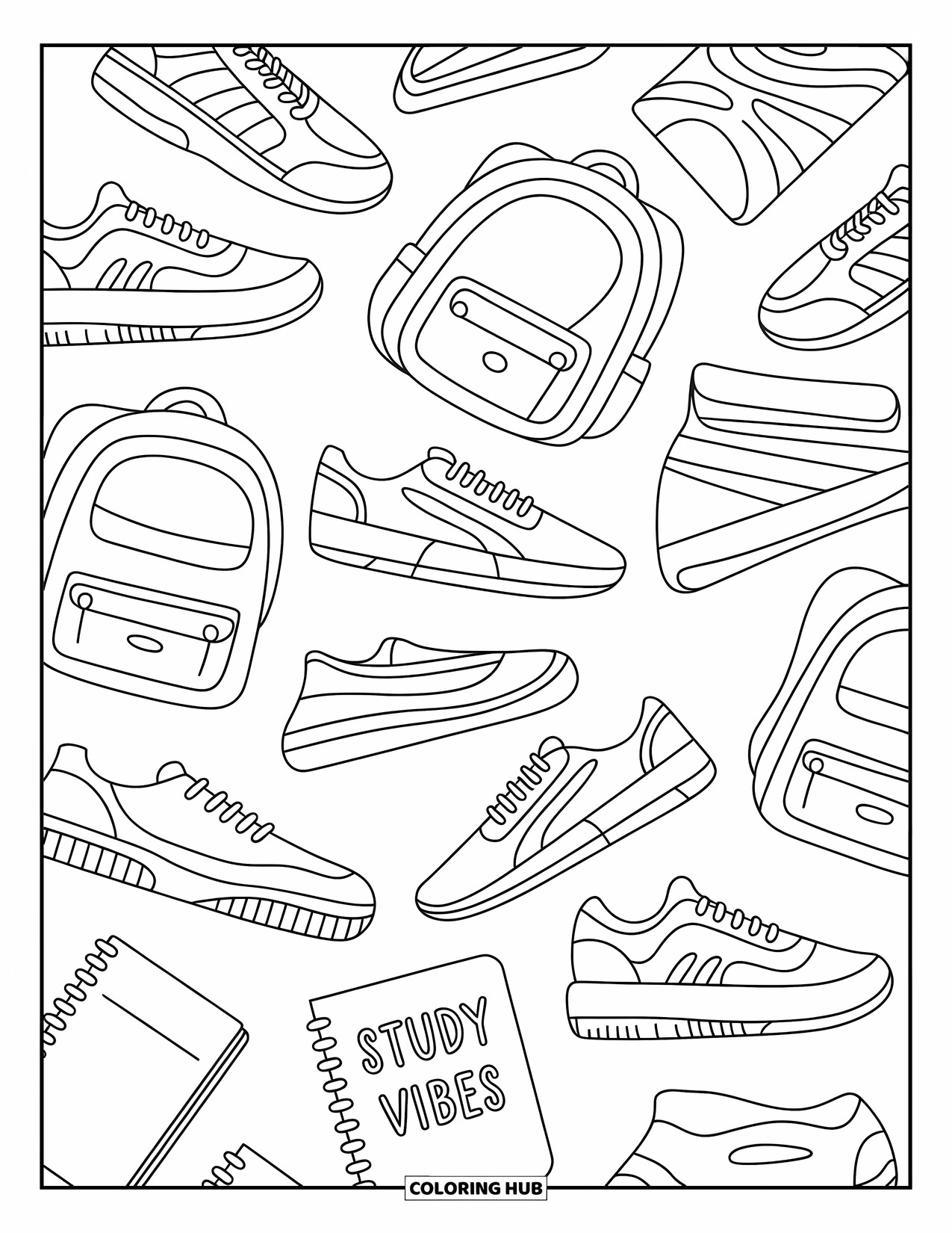 110+ Pattern Coloring Pages for Kids & Adults (Free Printable PDFs)
