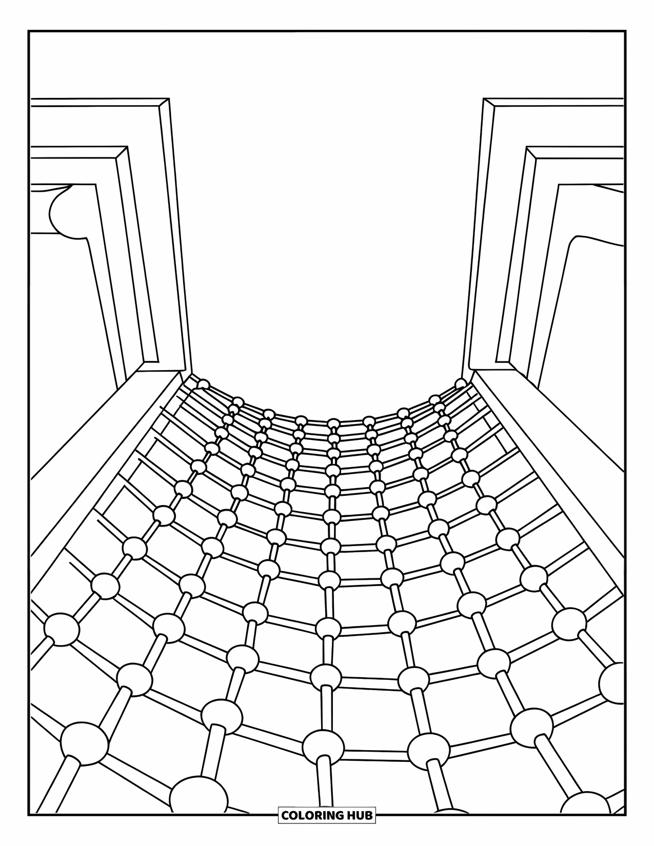65+ Playground Coloring Pages for Kids & Adults (Free Printable PDFs)
