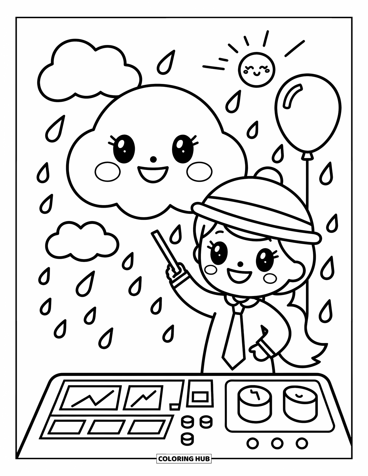 110+ Science Coloring Pages for Kids & Adults (Free Printable PDFs)