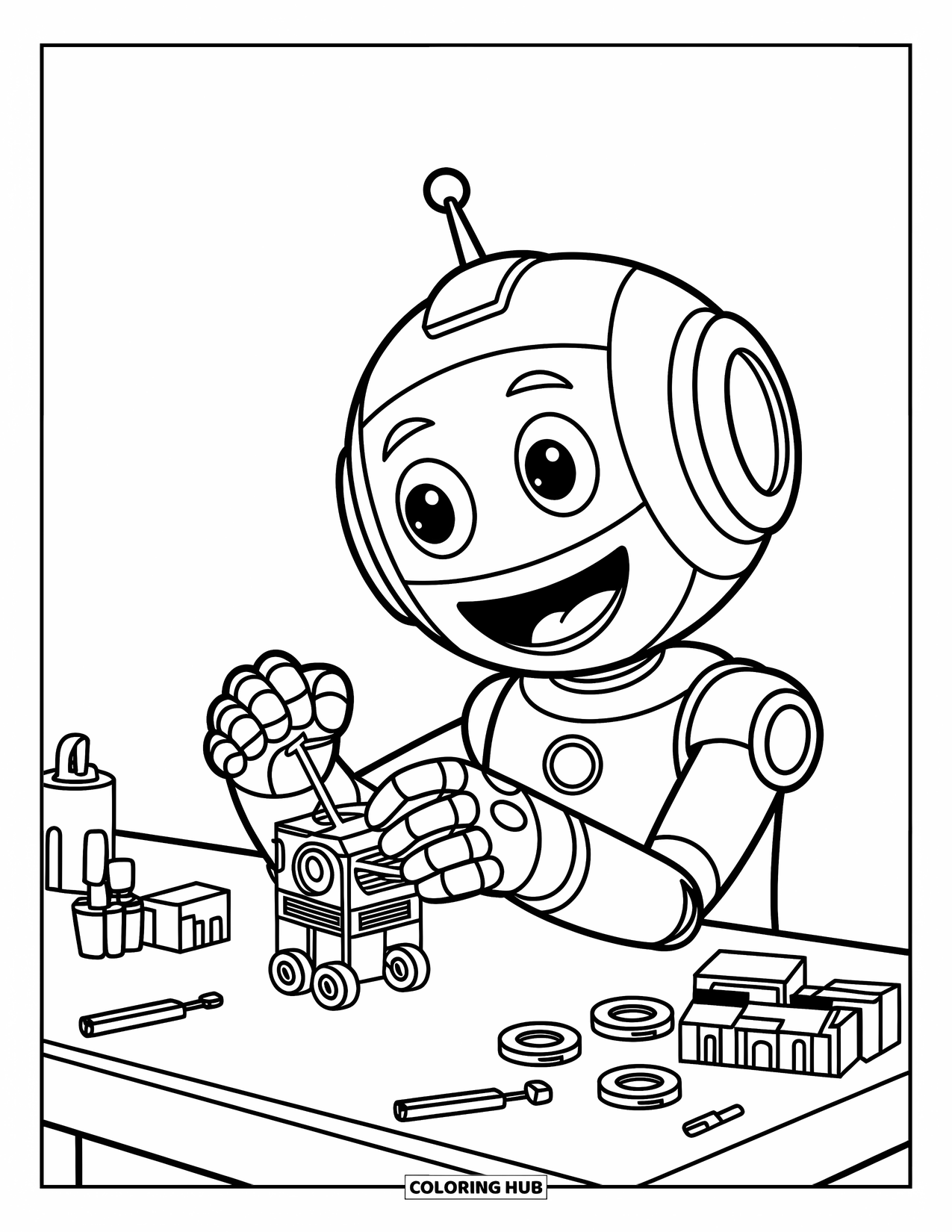 110+ Science Coloring Pages for Kids & Adults (Free Printable PDFs)