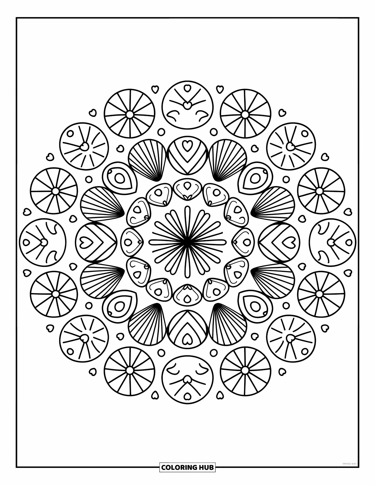 75+ Seashell Coloring Pages for Kids & Adults (Free Printable PDFs)