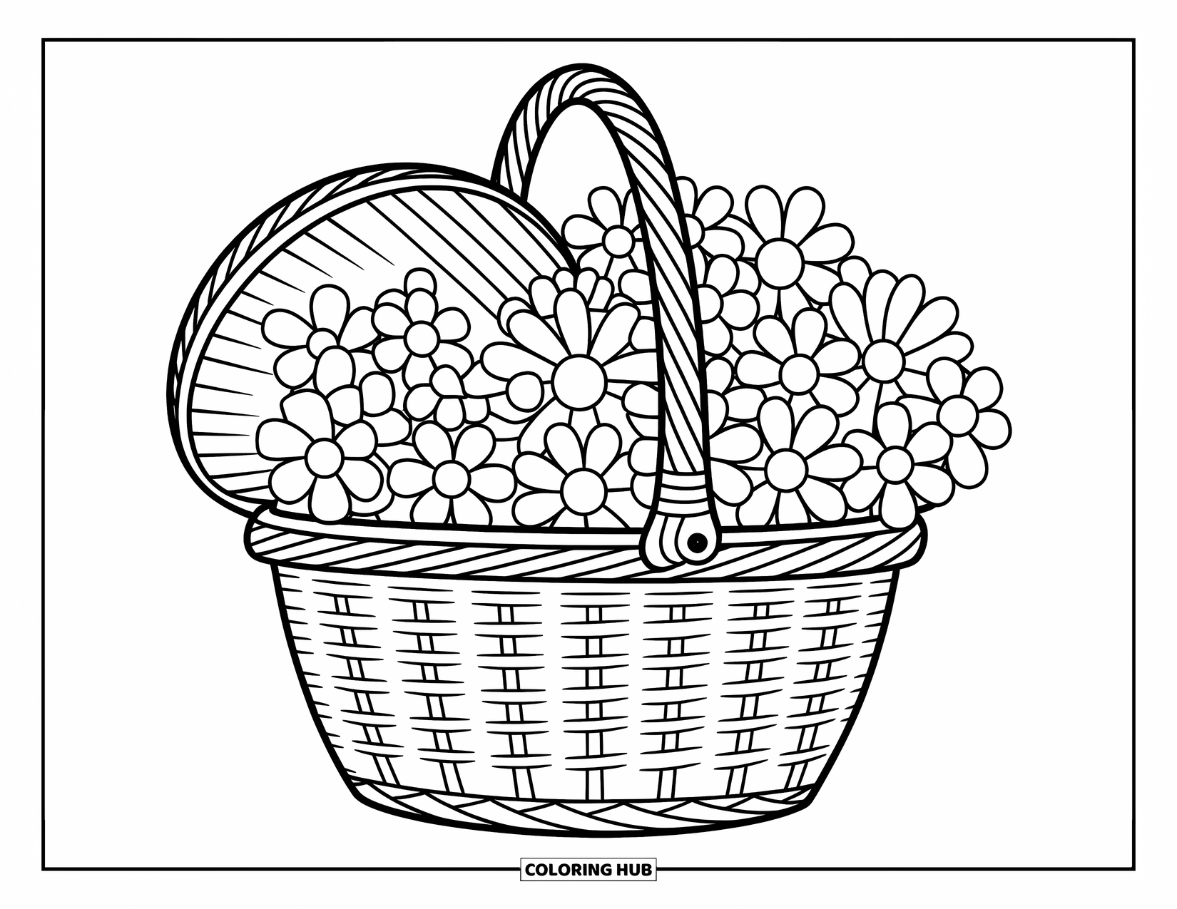 110+ Spring Flowers Coloring Pages for Kids & Adults (Free Printable PDFs)
