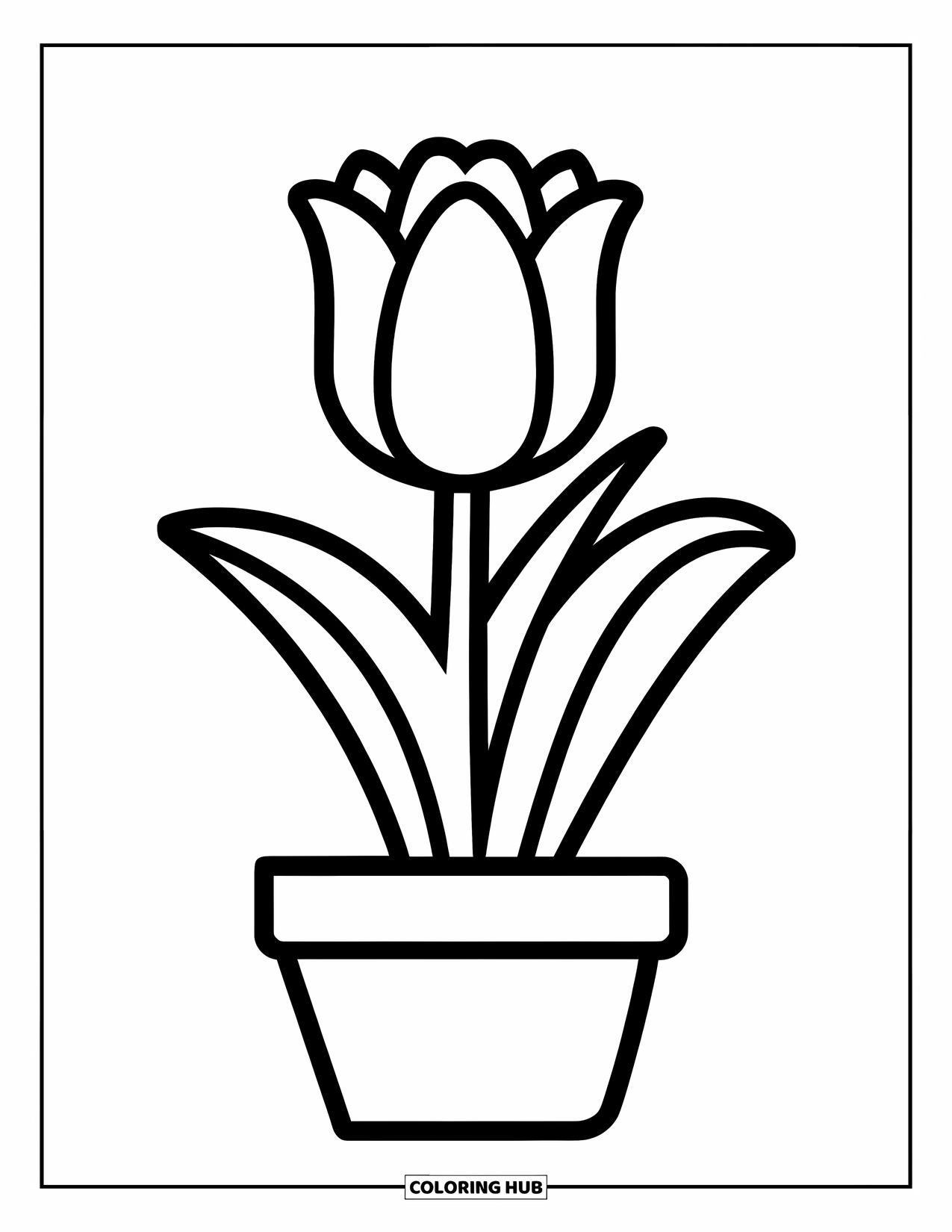110+ Spring Flowers Coloring Pages for Kids & Adults (Free Printable PDFs)
