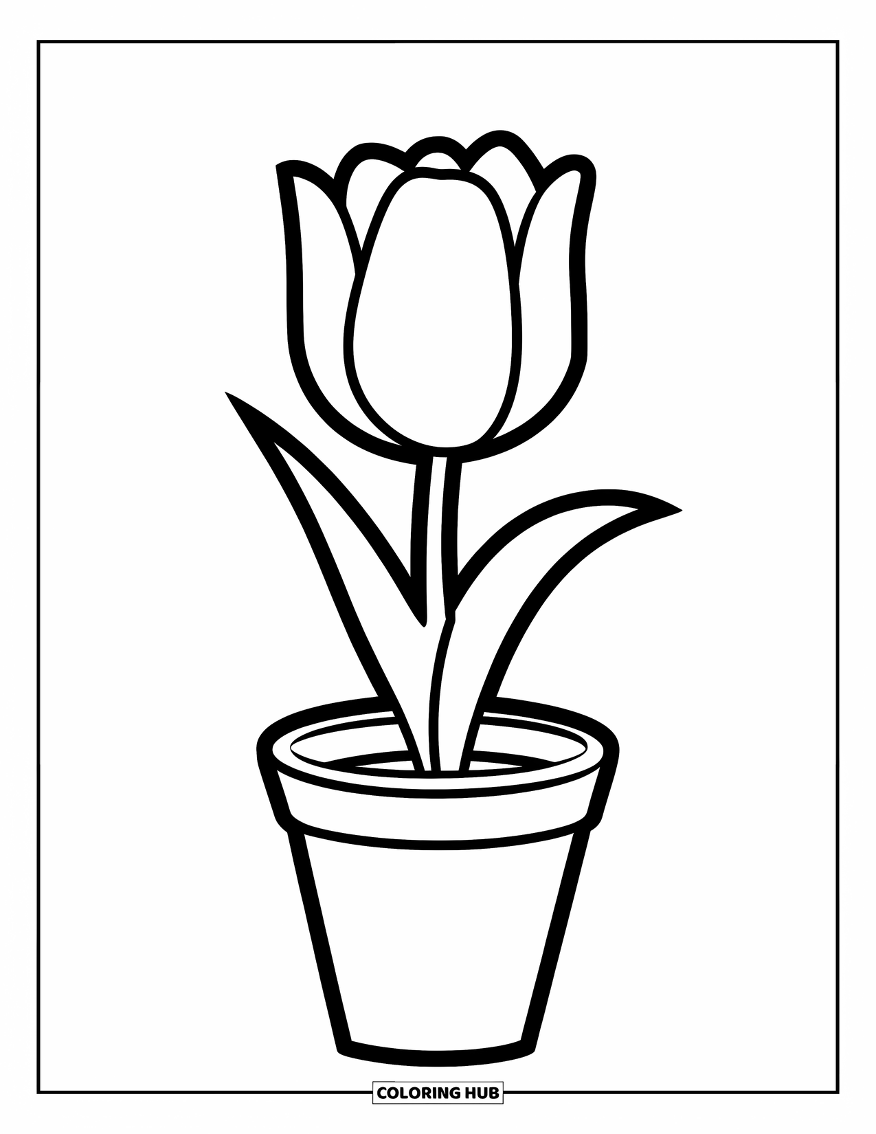 110+ Spring Flowers Coloring Pages for Kids & Adults (Free Printable PDFs)