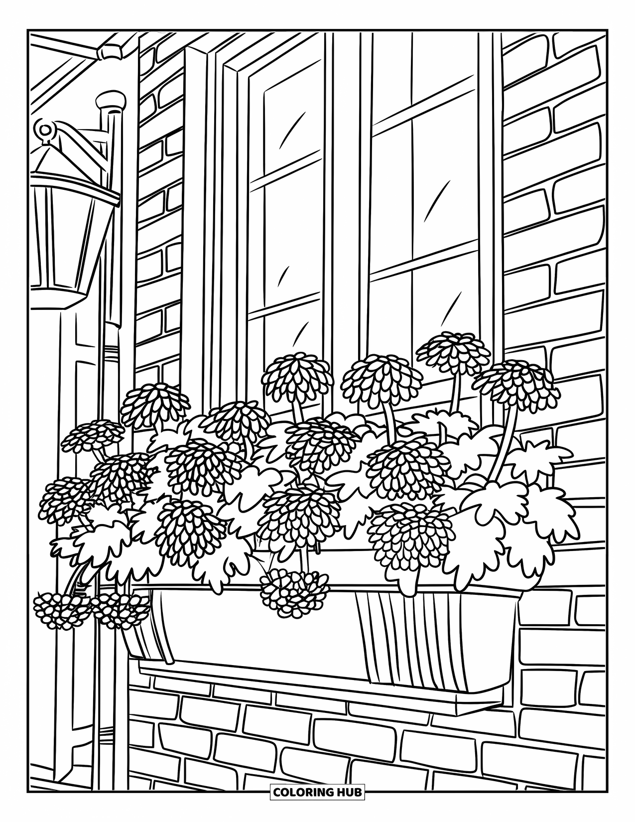 110+ Spring Flowers Coloring Pages for Kids & Adults (Free Printable PDFs)