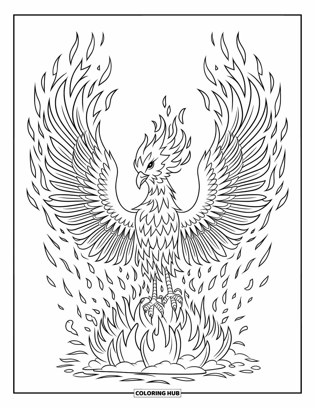 105+ Tattoo Coloring Pages for Kids & Adults (Free Printable PDFs)