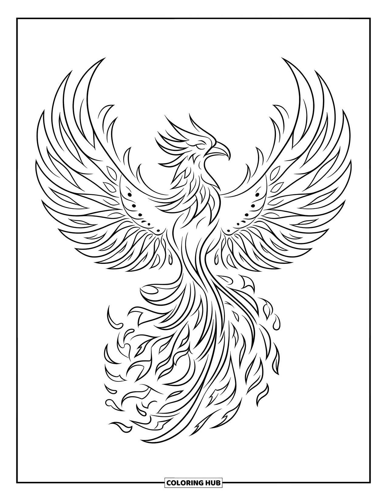 105+ Tattoo Coloring Pages for Kids & Adults (Free Printable PDFs)