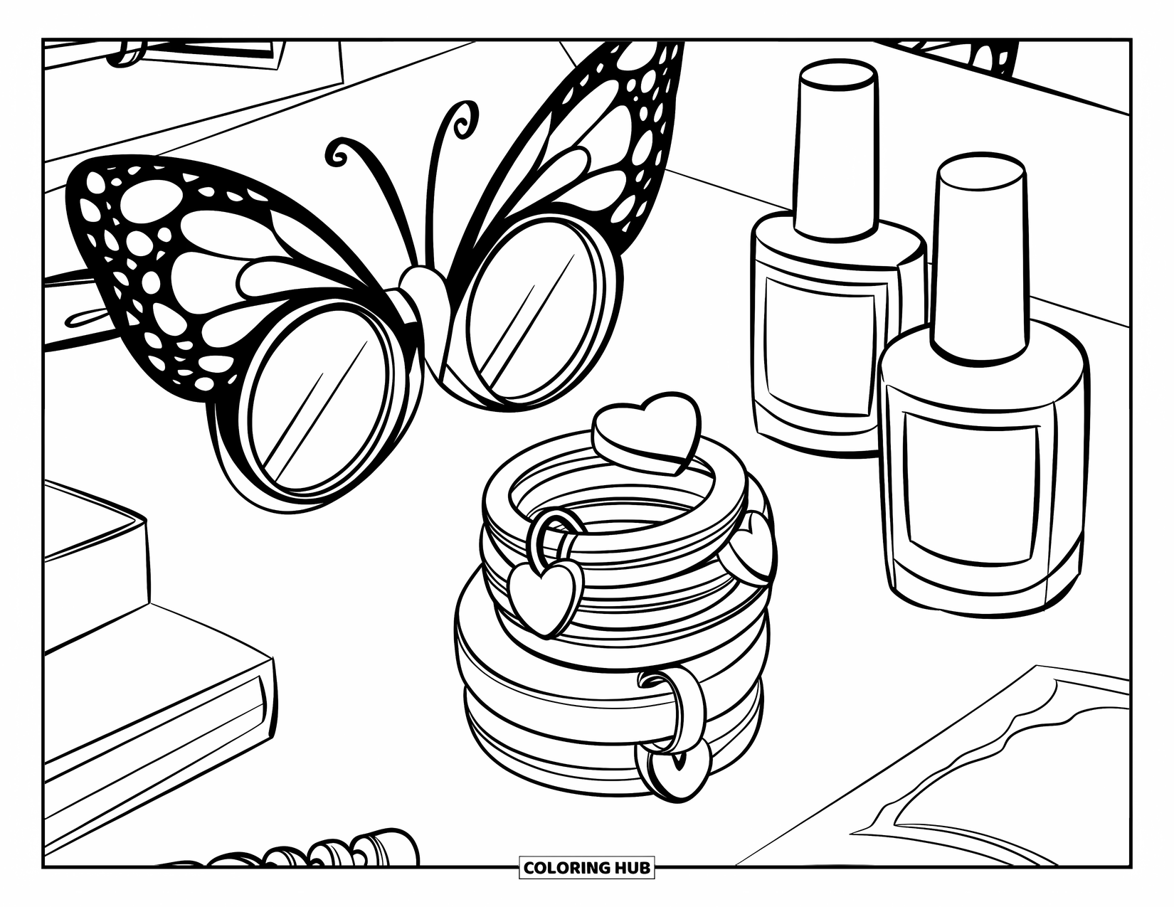 125+ Y2K Coloring Pages for Kids & Adults (Free Printable PDFs)