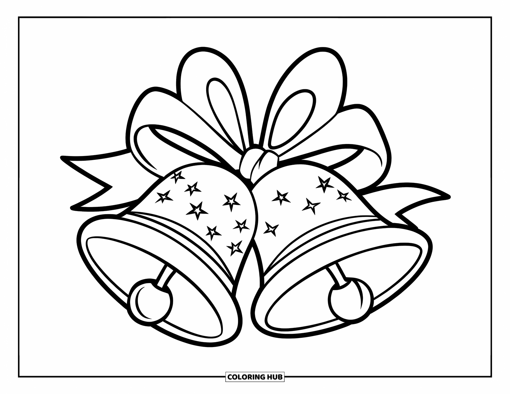 85+ Bell Coloring Pages for Kids & Adults (Free Printable PDFs)