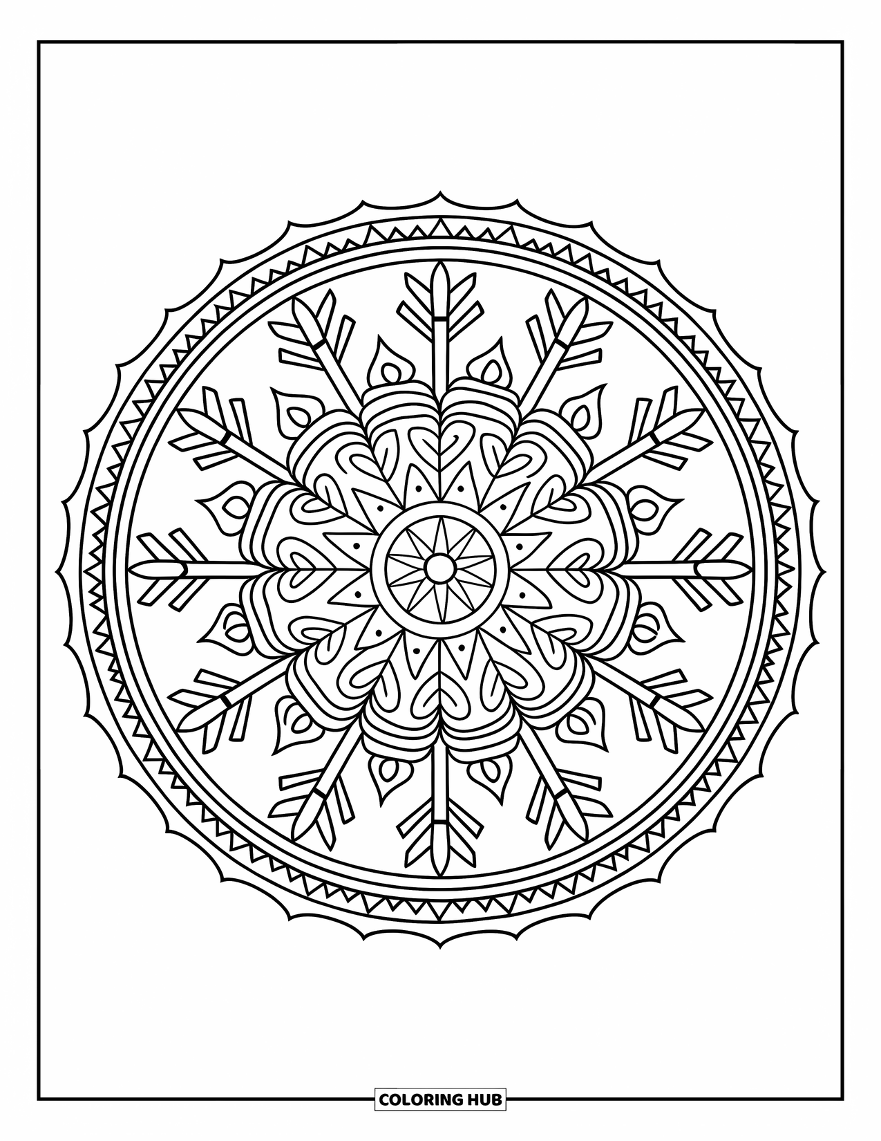 95+ Bohemian Mandala Coloring Pages for Kids & Adults (Free Printable PDFs)