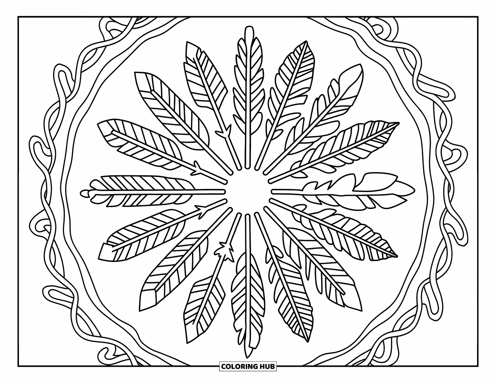 95+ Bohemian Mandala Coloring Pages for Kids & Adults (Free Printable PDFs)