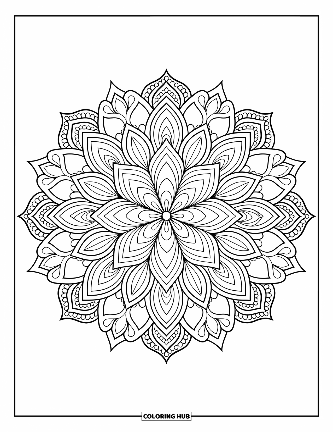 95+ Bohemian Mandala Coloring Pages for Kids & Adults (Free Printable PDFs)