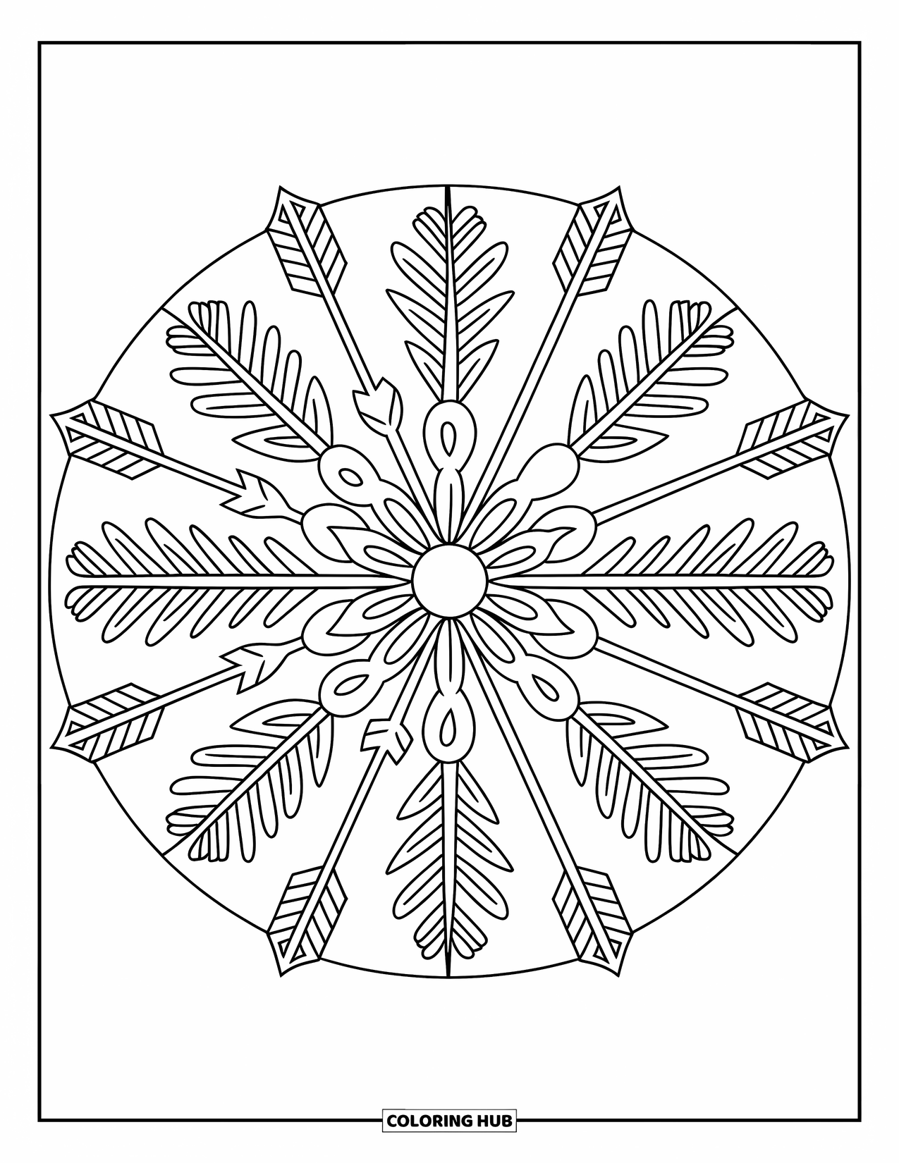 95+ Bohemian Mandala Coloring Pages for Kids & Adults (Free Printable PDFs)