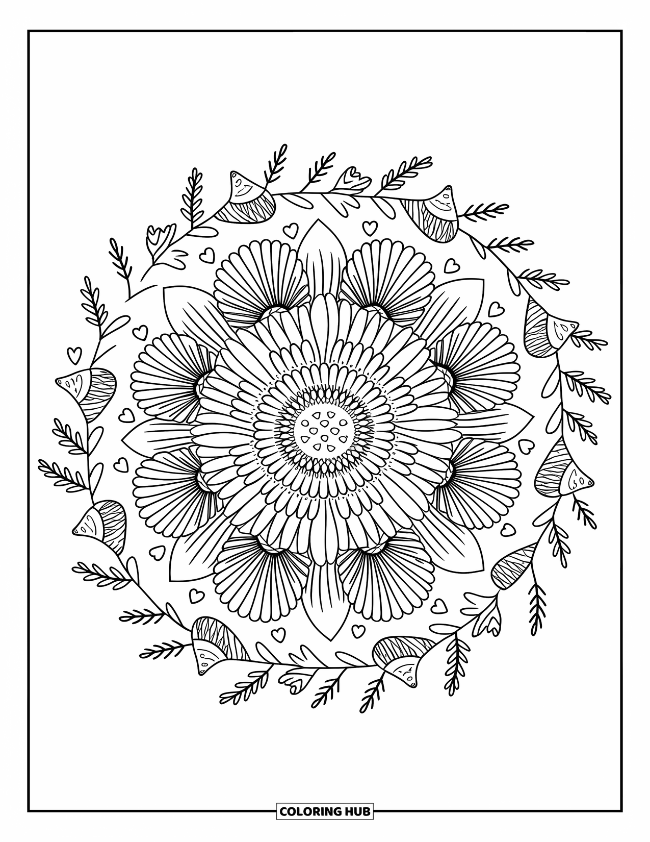 95+ Bohemian Mandala Coloring Pages for Kids & Adults (Free Printable PDFs)