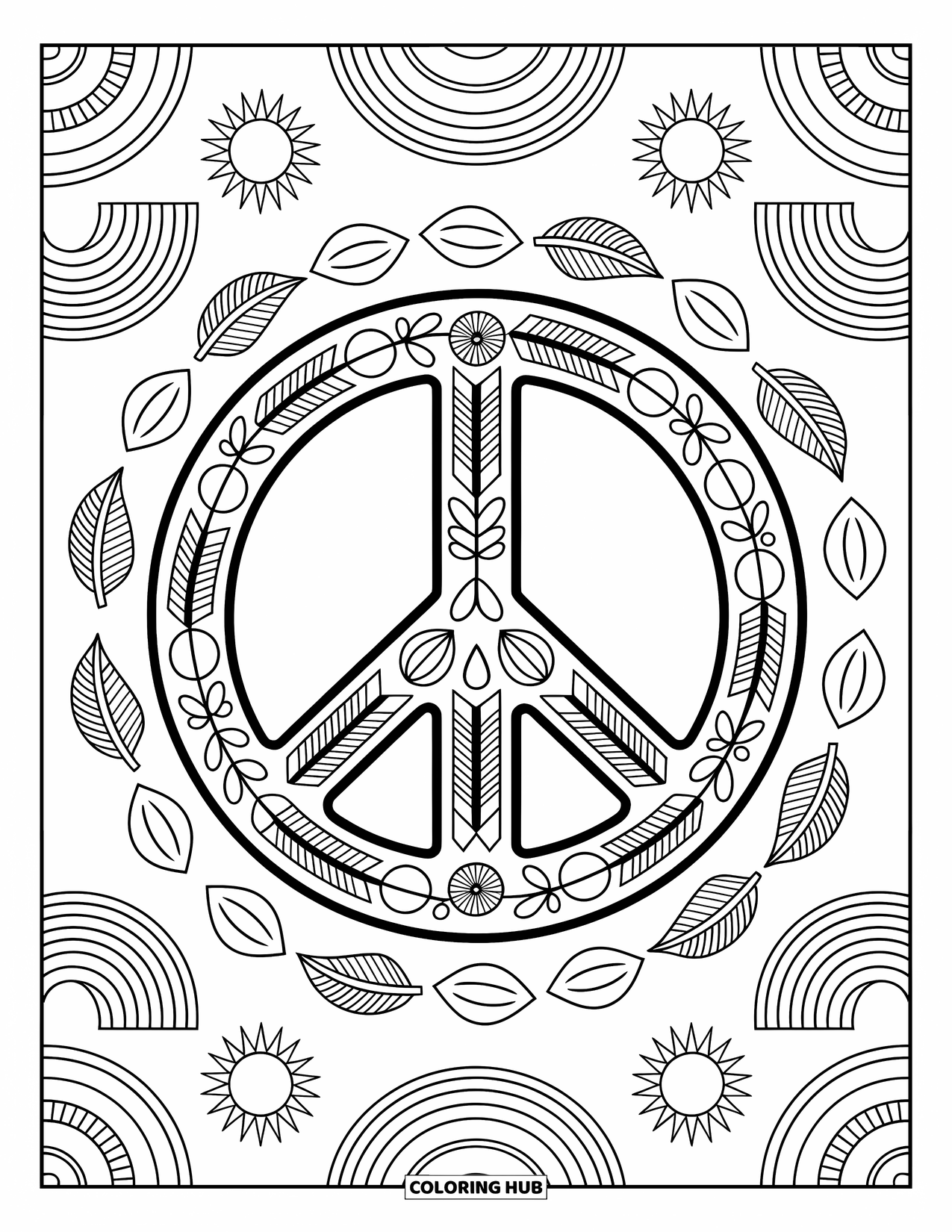95+ Bohemian Mandala Coloring Pages for Kids & Adults (Free Printable PDFs)