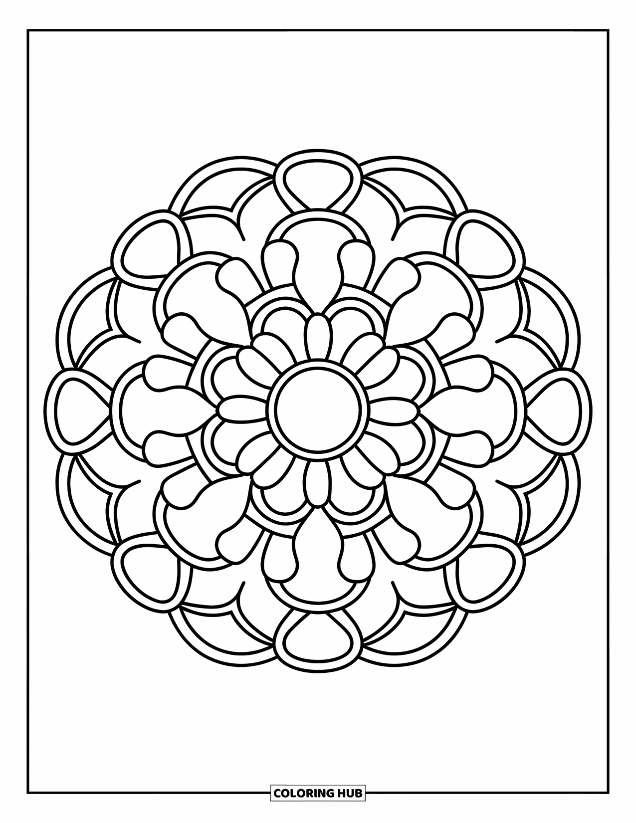 95+ Bohemian Mandala Coloring Pages for Kids & Adults (Free Printable PDFs)