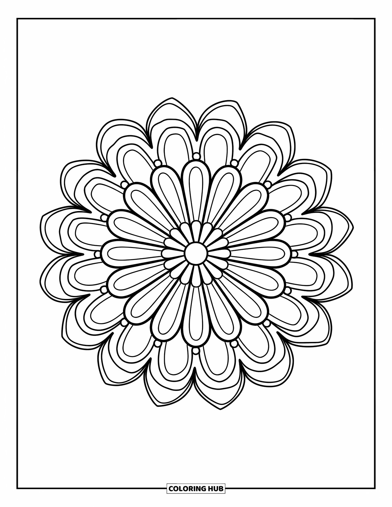 95+ Bohemian Mandala Coloring Pages for Kids & Adults (Free Printable PDFs)