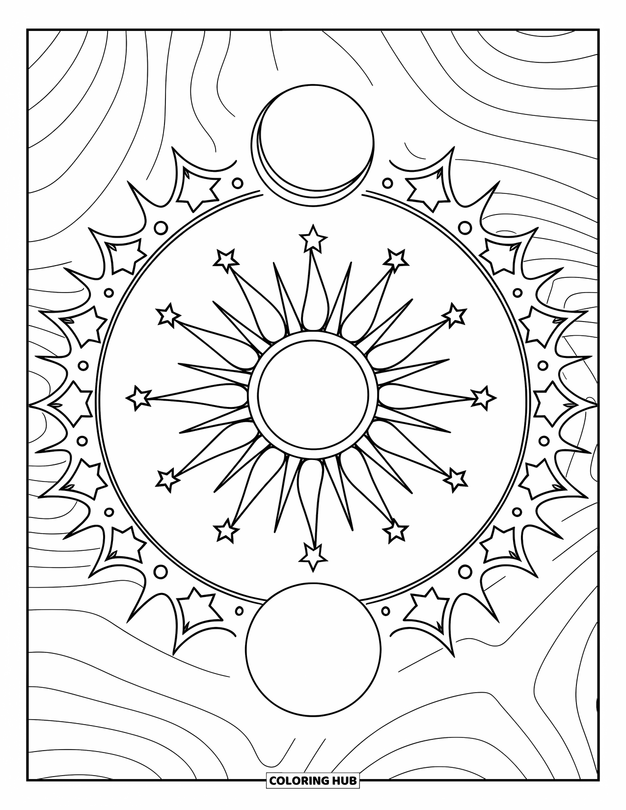 95+ Bohemian Mandala Coloring Pages for Kids & Adults (Free Printable PDFs)