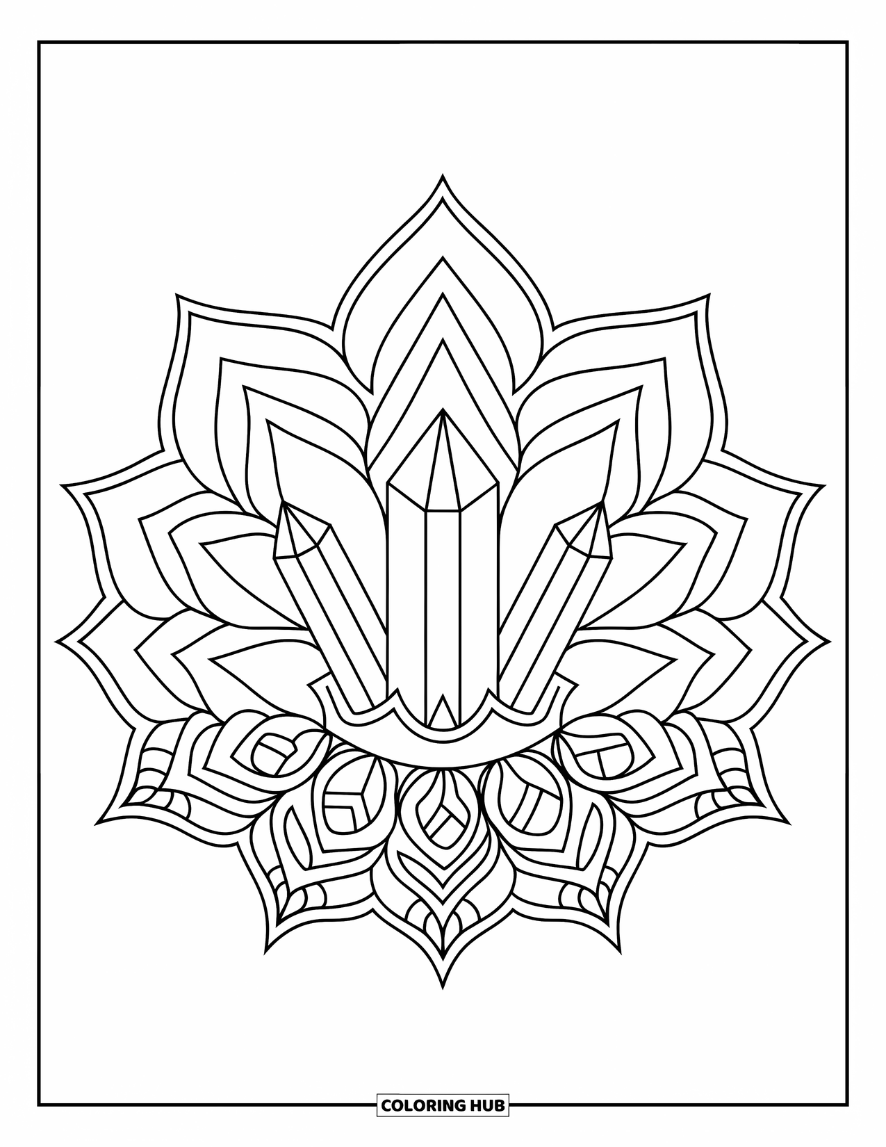 95+ Bohemian Mandala Coloring Pages for Kids & Adults (Free Printable PDFs)