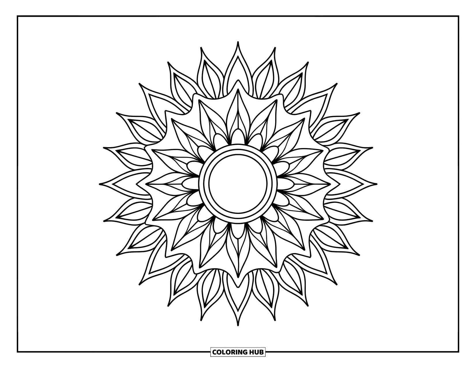 95+ Bohemian Mandala Coloring Pages for Kids & Adults (Free Printable PDFs)