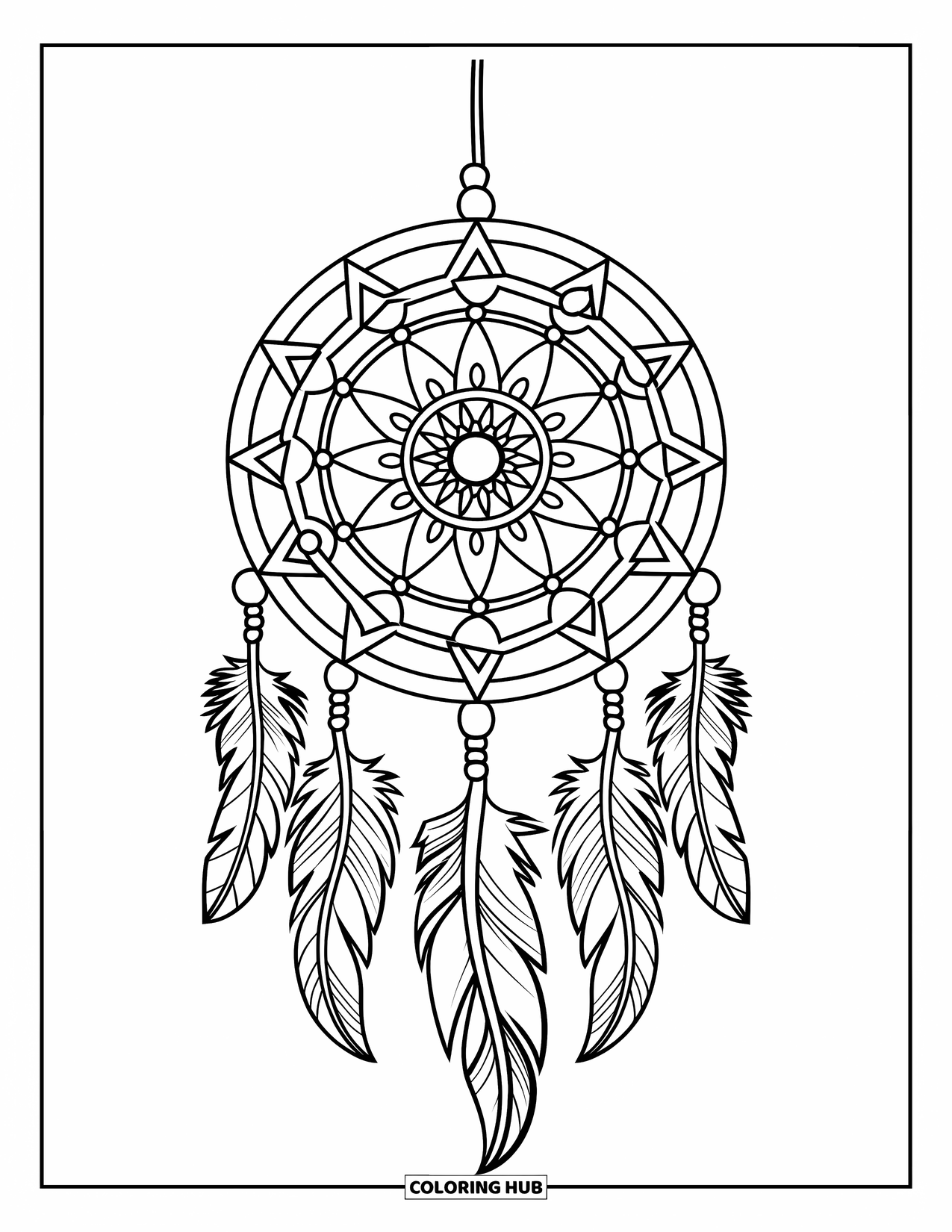 95+ Bohemian Mandala Coloring Pages for Kids & Adults (Free Printable PDFs)