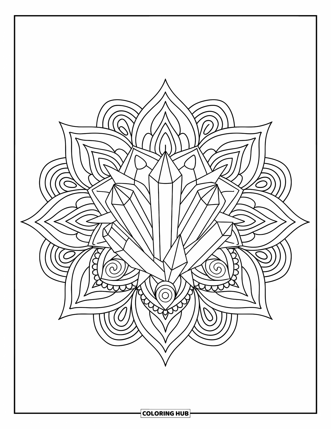 95+ Bohemian Mandala Coloring Pages for Kids & Adults (Free Printable PDFs)