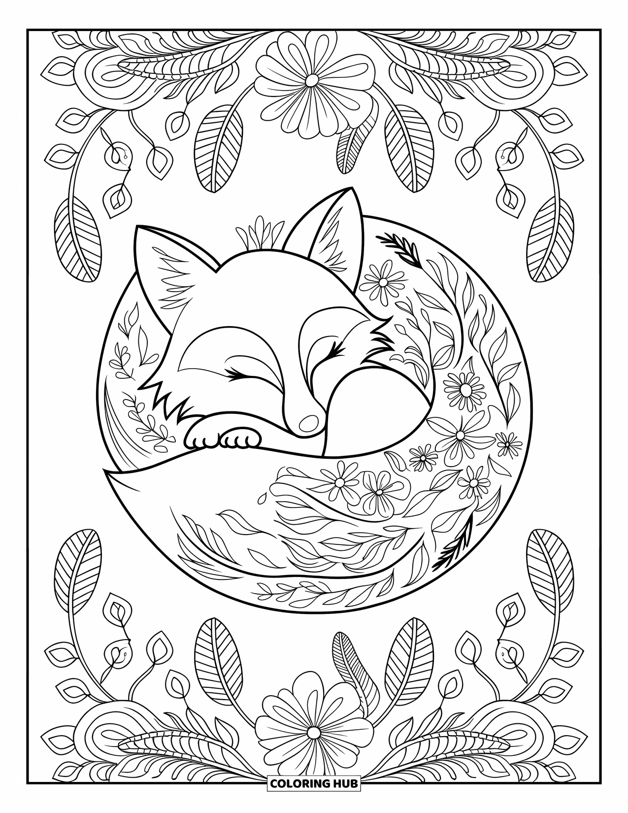 80+ Boho Coloring Pages for Kids & Adults (Free Printable PDFs)