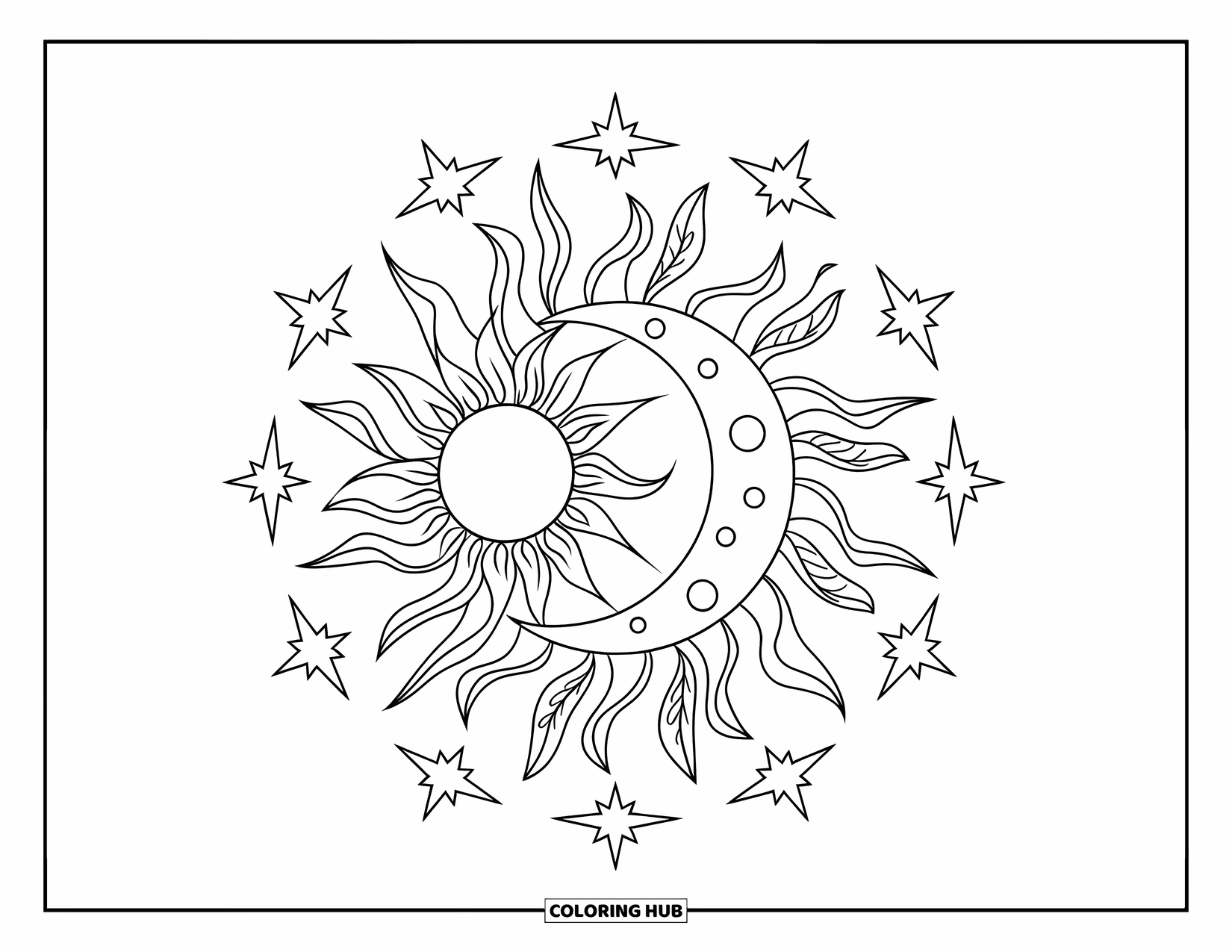 80+ Boho Coloring Pages for Kids & Adults (Free Printable PDFs)
