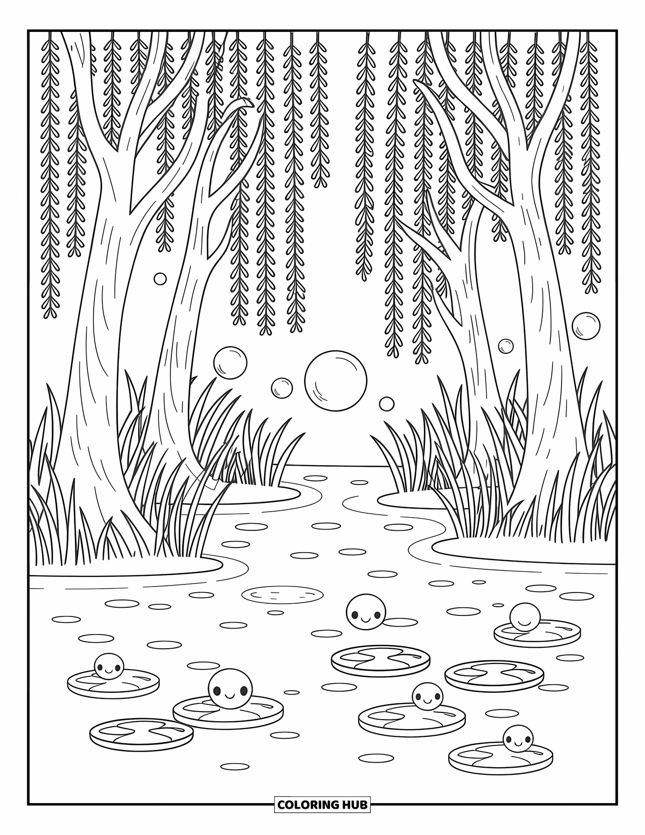 90+ Enchanted Forest Coloring Pages for Kids & Adults (Free Printable PDFs)