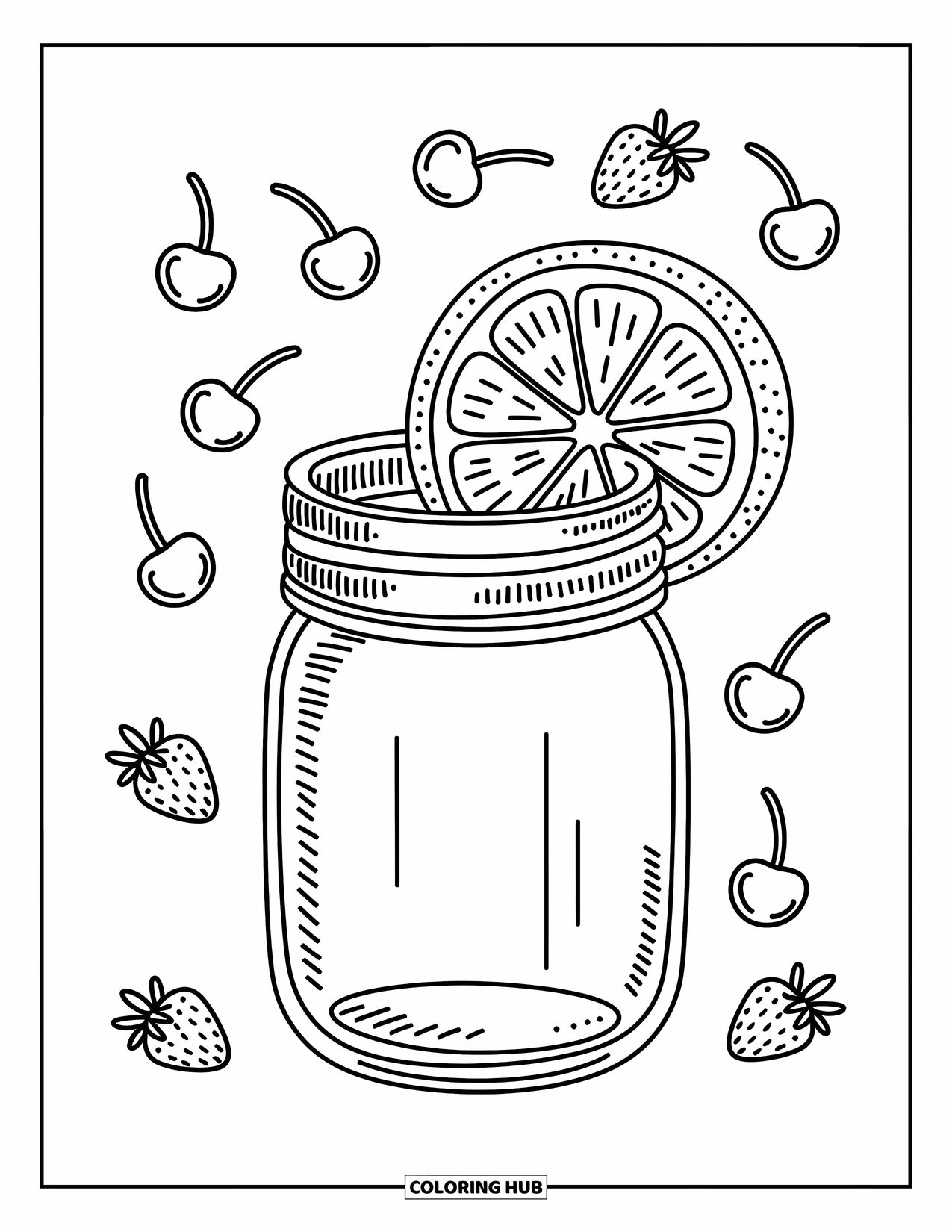 65+ Lemonade Coloring Pages for Kids & Adults (Free Printable PDFs)
