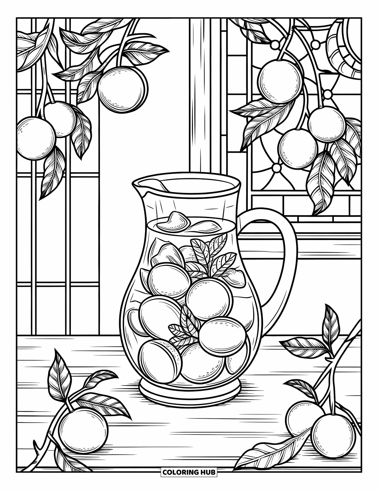 65+ Lemonade Coloring Pages for Kids & Adults (Free Printable PDFs)