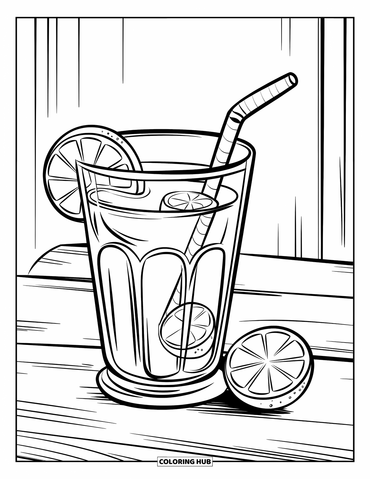 65+ Lemonade Coloring Pages for Kids & Adults (Free Printable PDFs)