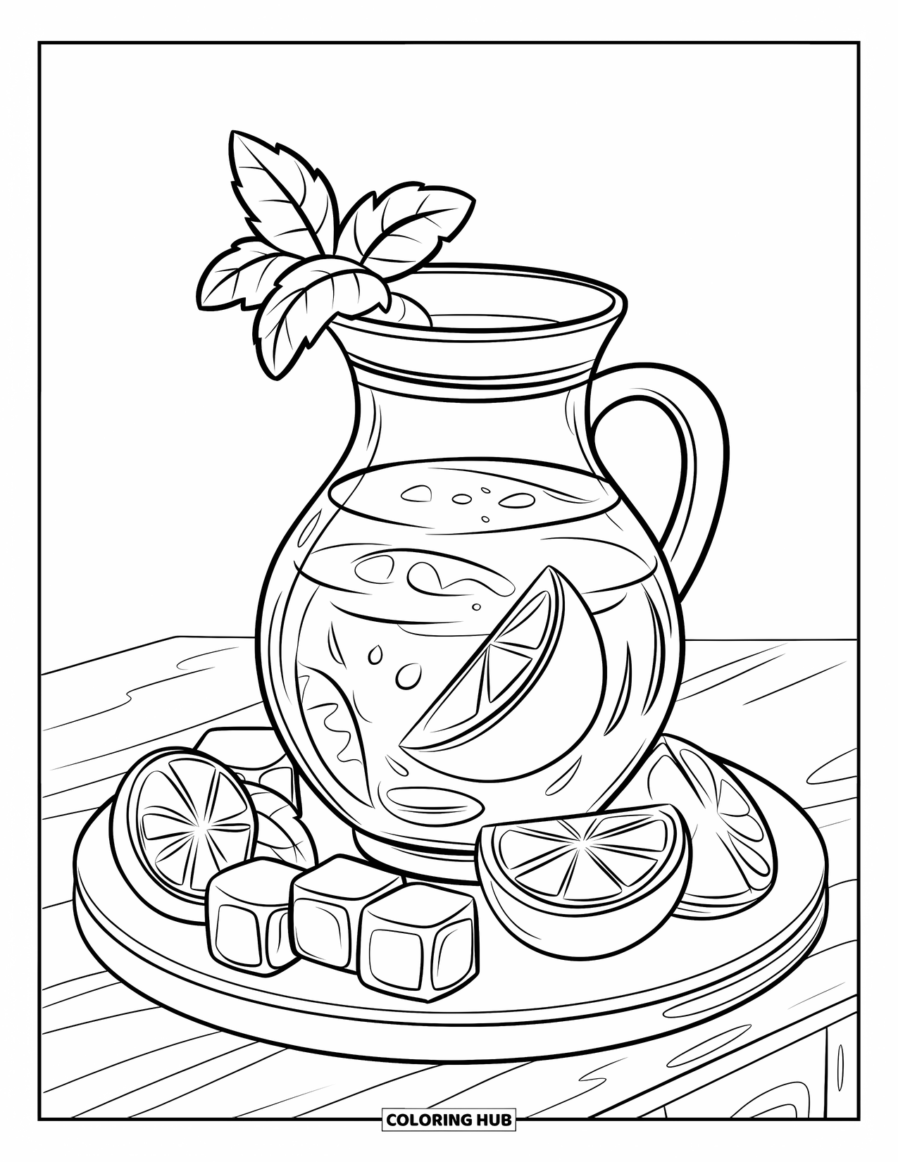 65+ Lemonade Coloring Pages for Kids & Adults (Free Printable PDFs)