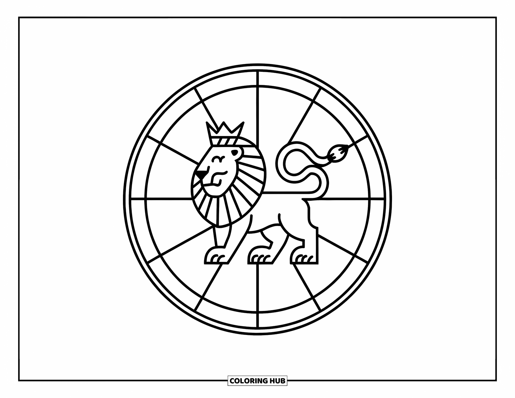 60+ Leo Coloring Pages for Kids & Adults (Free Printable PDFs)
