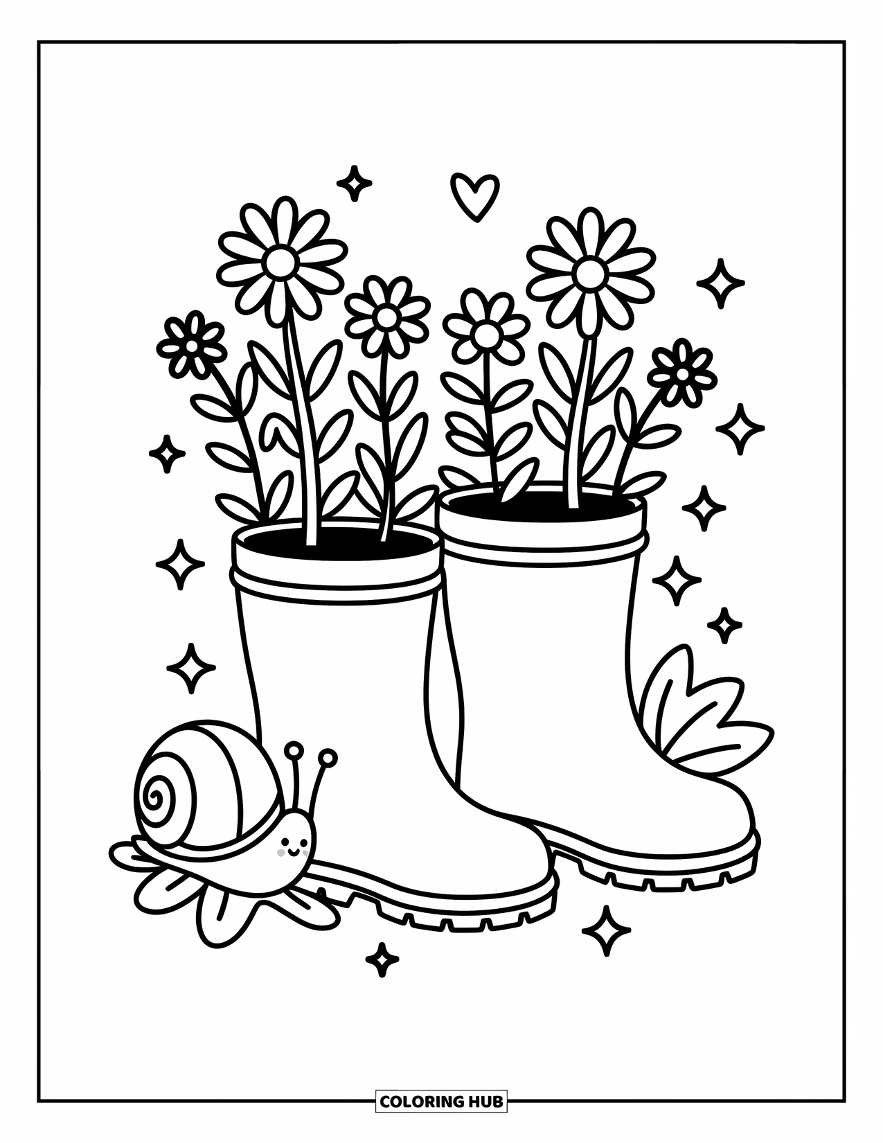 90+ Wildflower Coloring Pages for Kids & Adults (Free Printable PDFs)