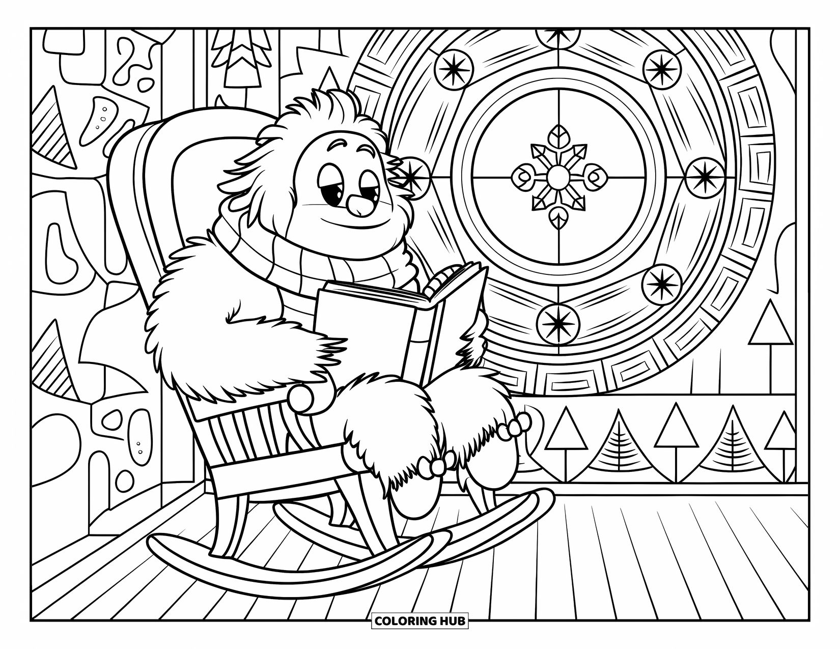 65+ Yeti Coloring Pages for Kids & Adults (Free Printable PDFs)