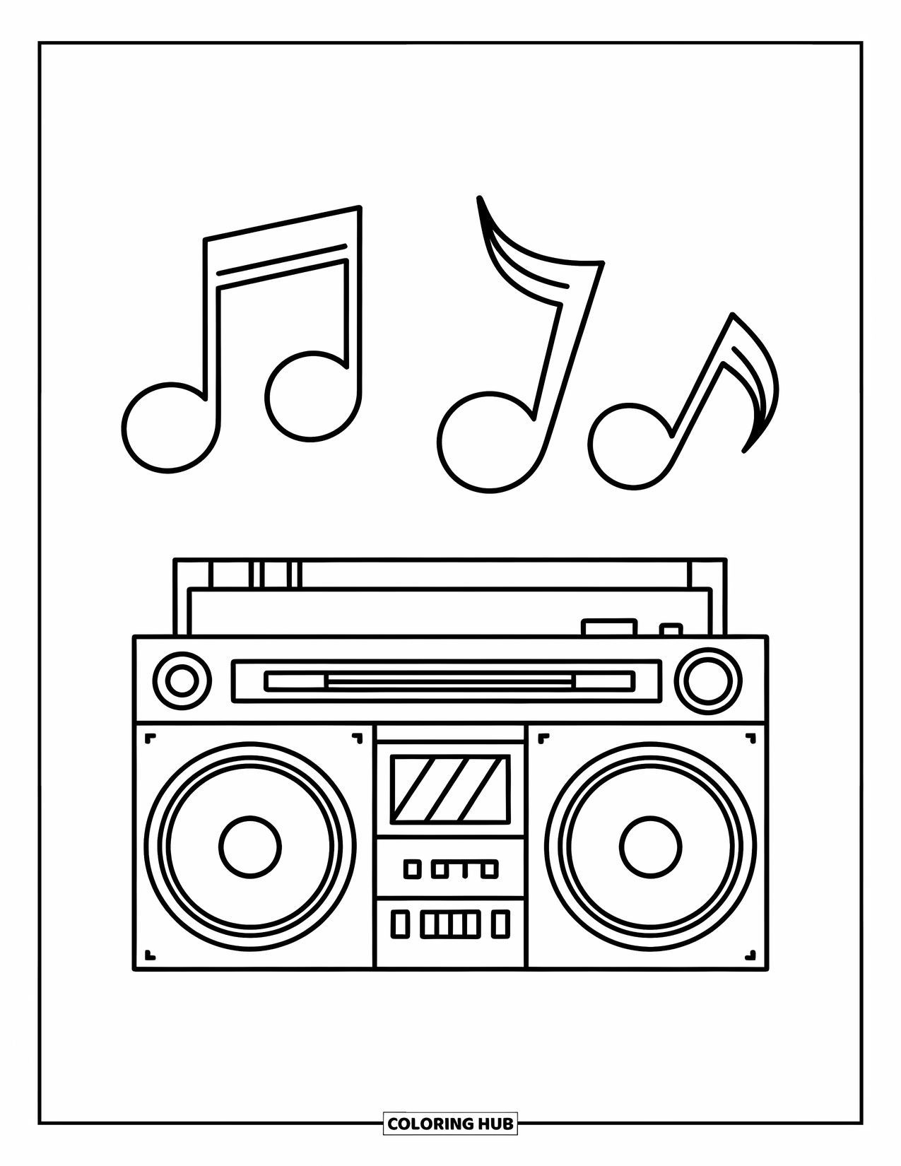80+ 90S Coloring Pages for Kids & Adults (Free Printable PDFs)