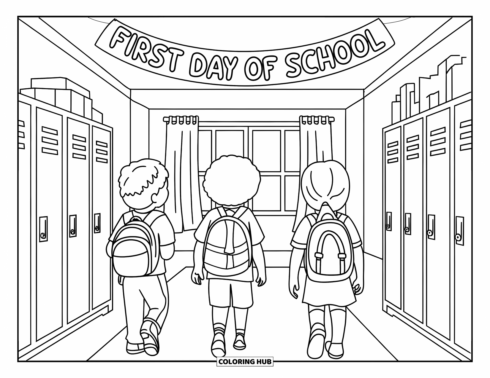 95+ Back To School Coloring Pages for Kids & Adults (Free Printable PDFs)