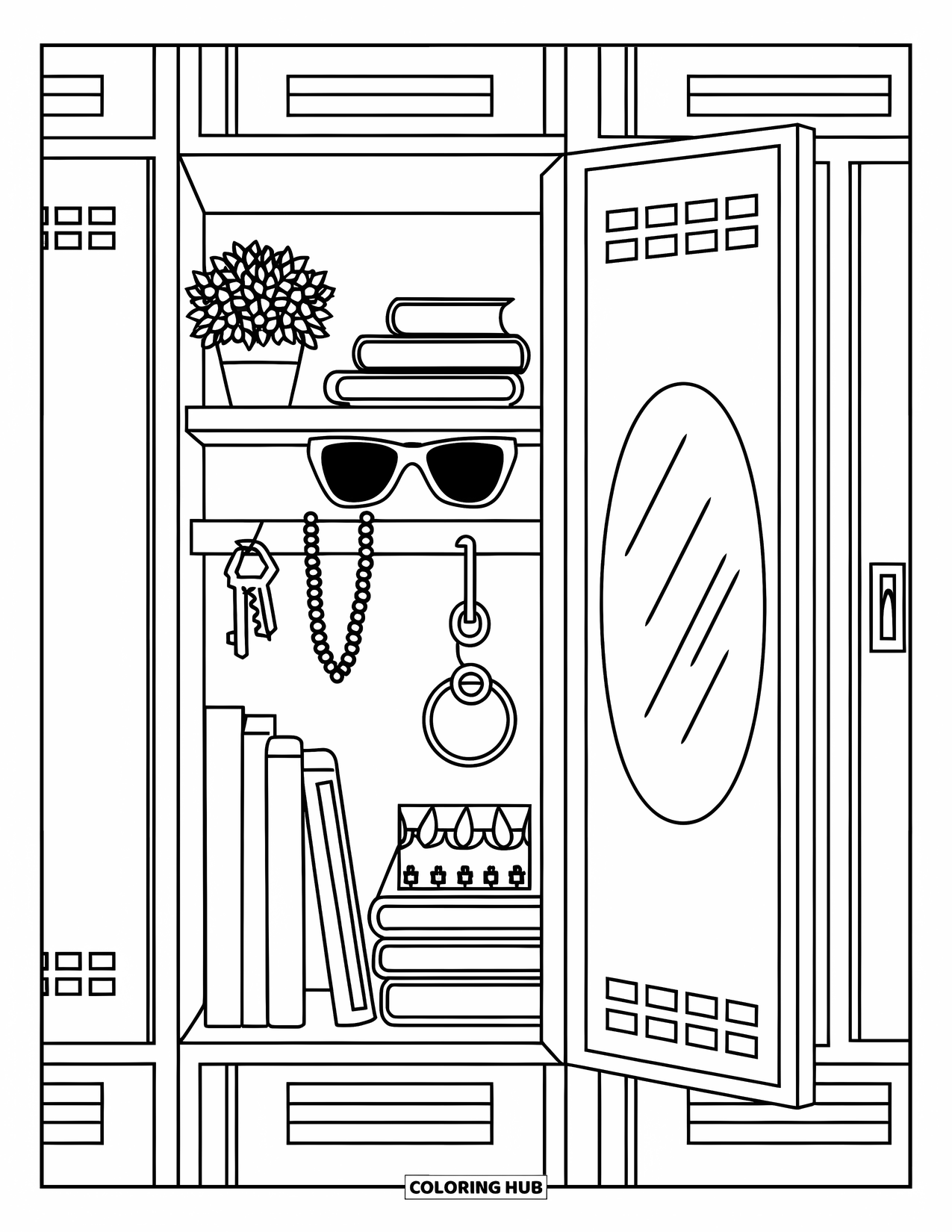 95+ Back To School Coloring Pages for Kids & Adults (Free Printable PDFs)