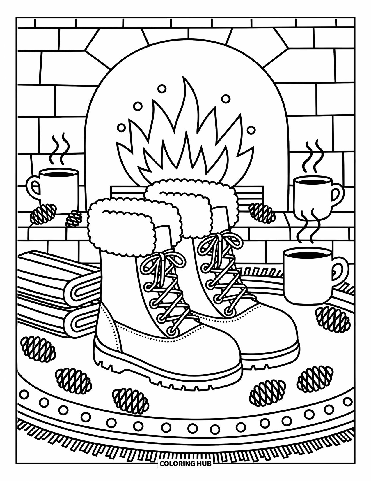 85+ Boots Coloring Pages for Kids & Adults (Free Printable PDFs)