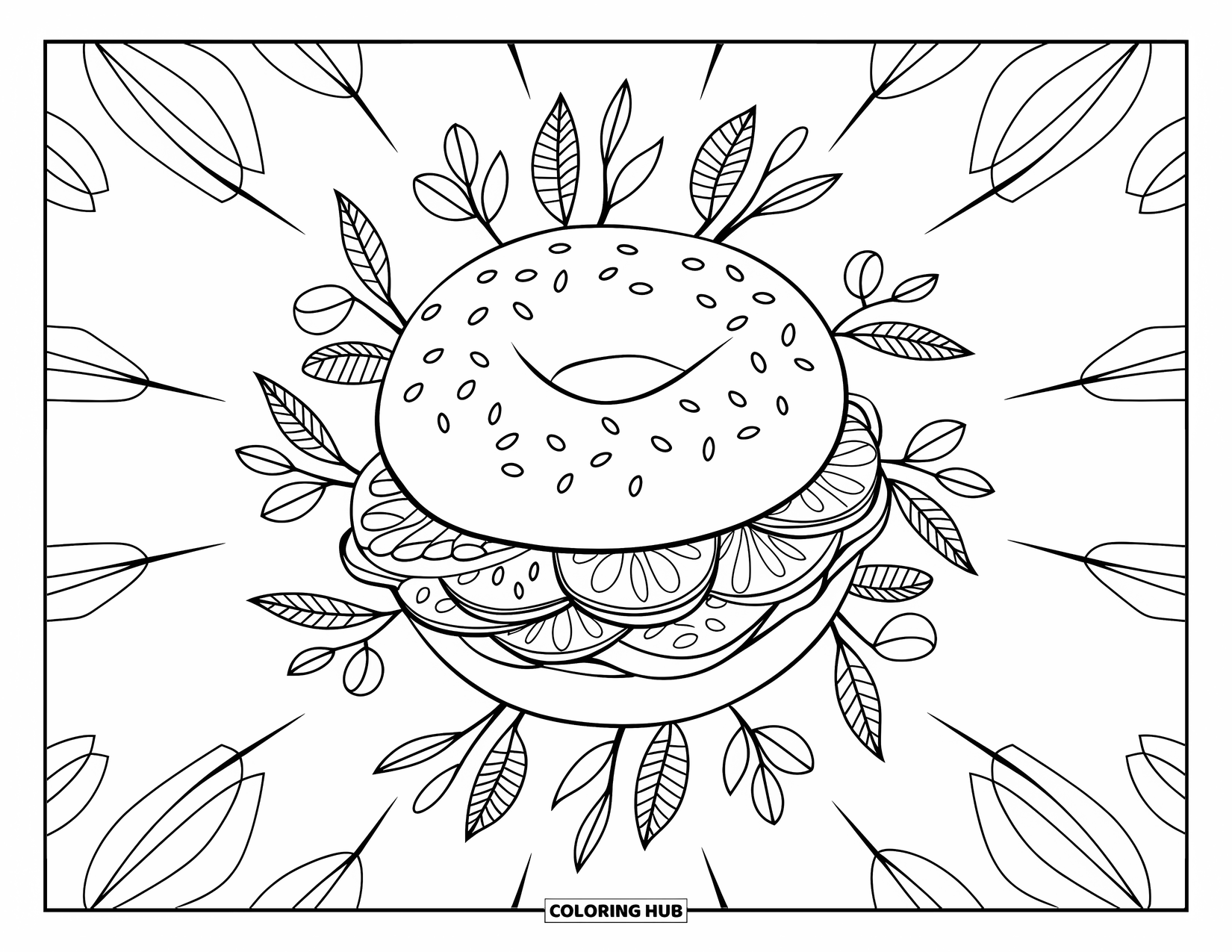 65+ Breakfast Coloring Pages for Kids & Adults (Free Printable PDFs)