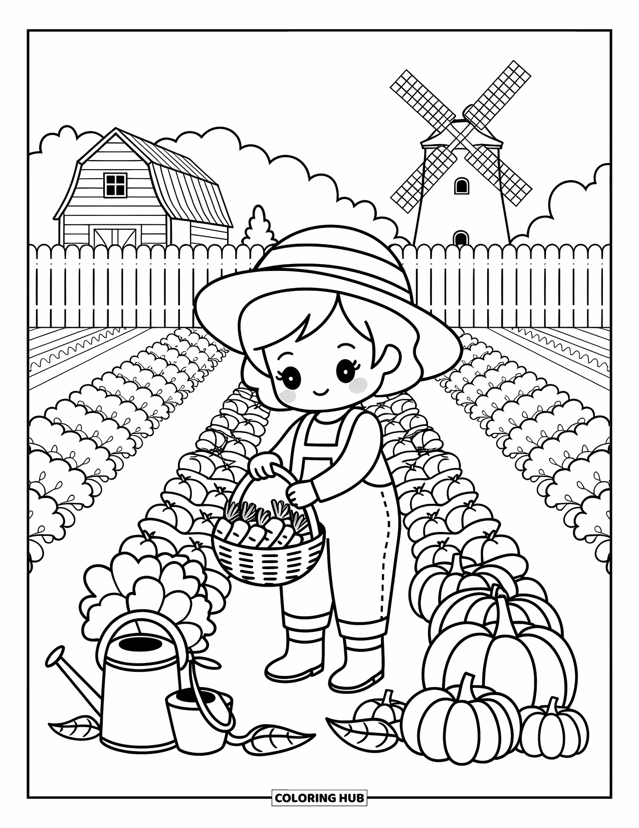 70+ Career Coloring Pages for Kids & Adults (Free Printable PDFs)