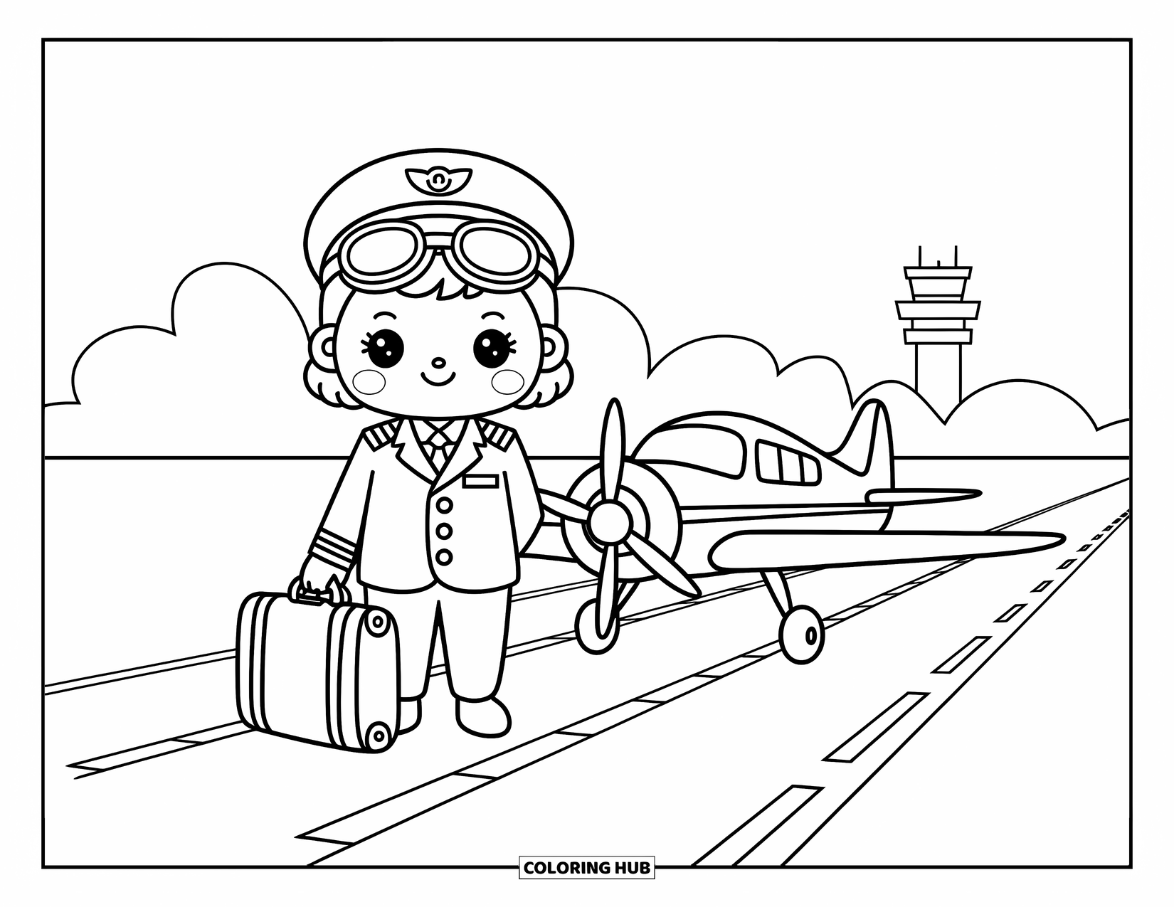 70+ Career Coloring Pages for Kids & Adults (Free Printable PDFs)