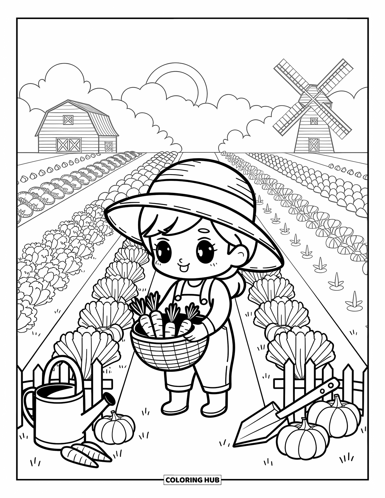 70+ Career Coloring Pages for Kids & Adults (Free Printable PDFs)